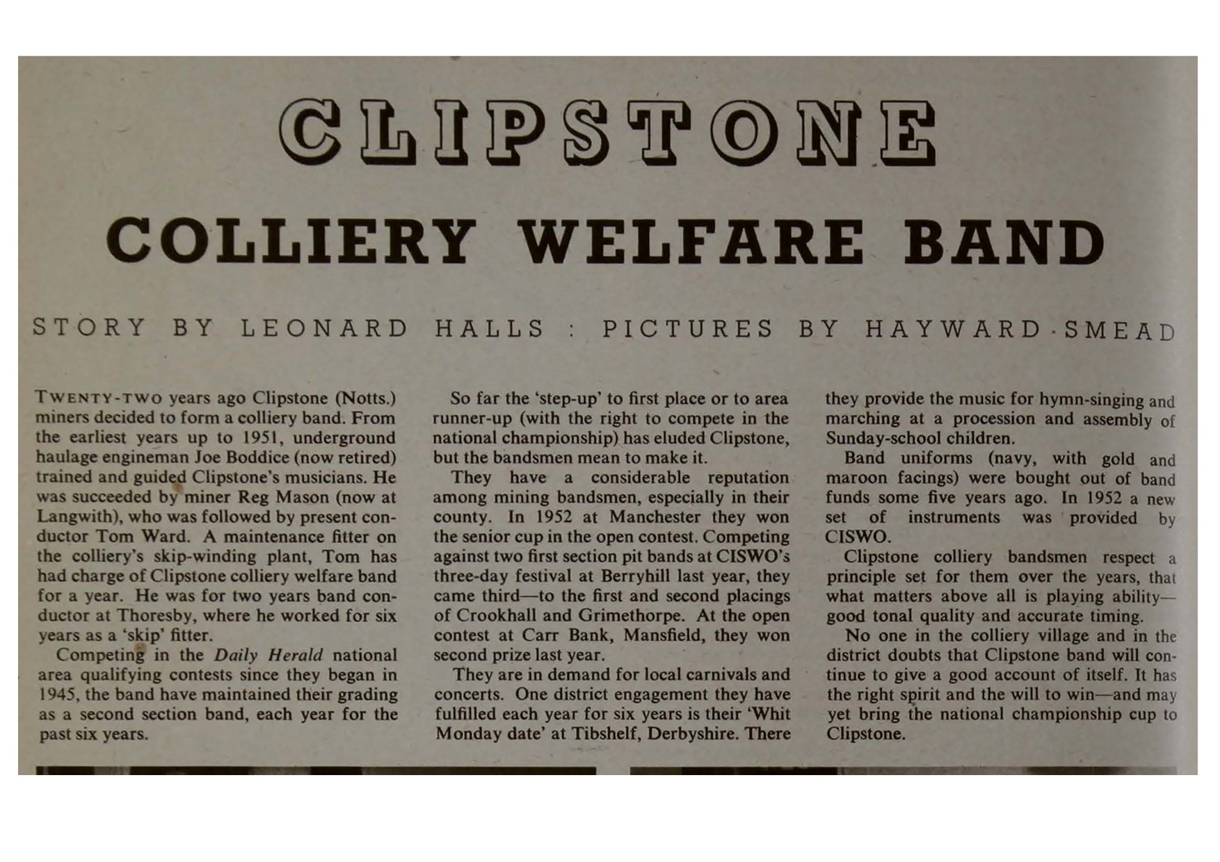 Brass bands – a cultural legacy for us all | Nottinghamshire Mining ...