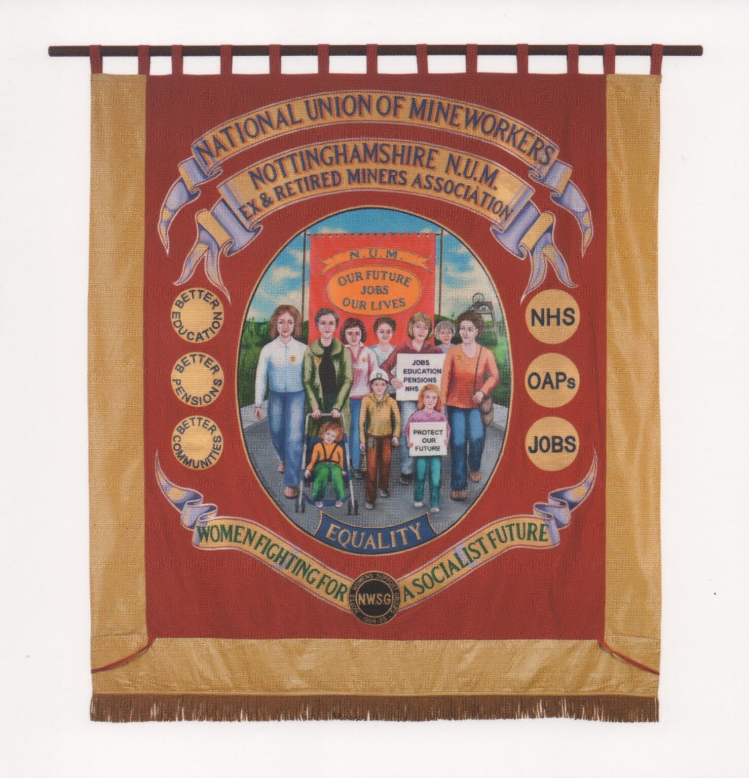A BANNER BRIGHT! | Nottinghamshire Mining Museum - a history of ...