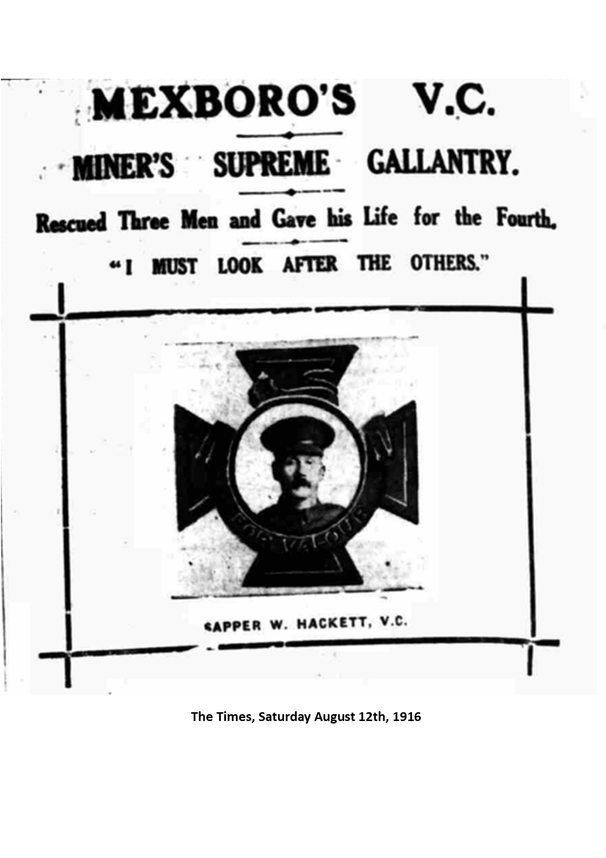 “In all the great deeds of the war I recall nothing more heroic than ...