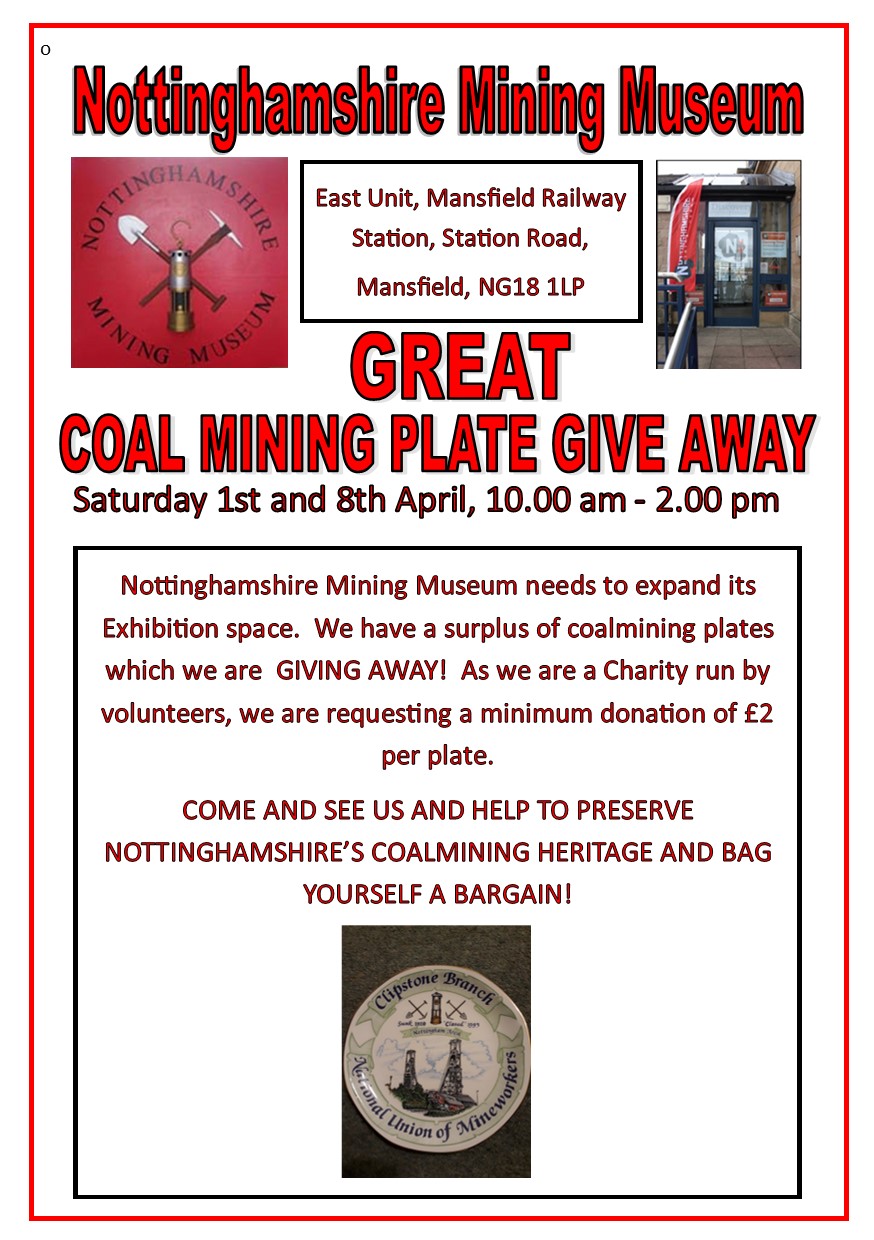 BREAKING NEWS | Nottinghamshire Mining Museum - a history of ...