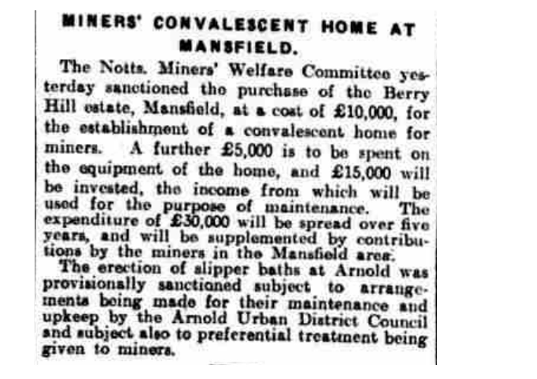 SHINING A LIGHT ON NOTTINGHAMSHIRE’S MINING HISTORY – PART 3 ...